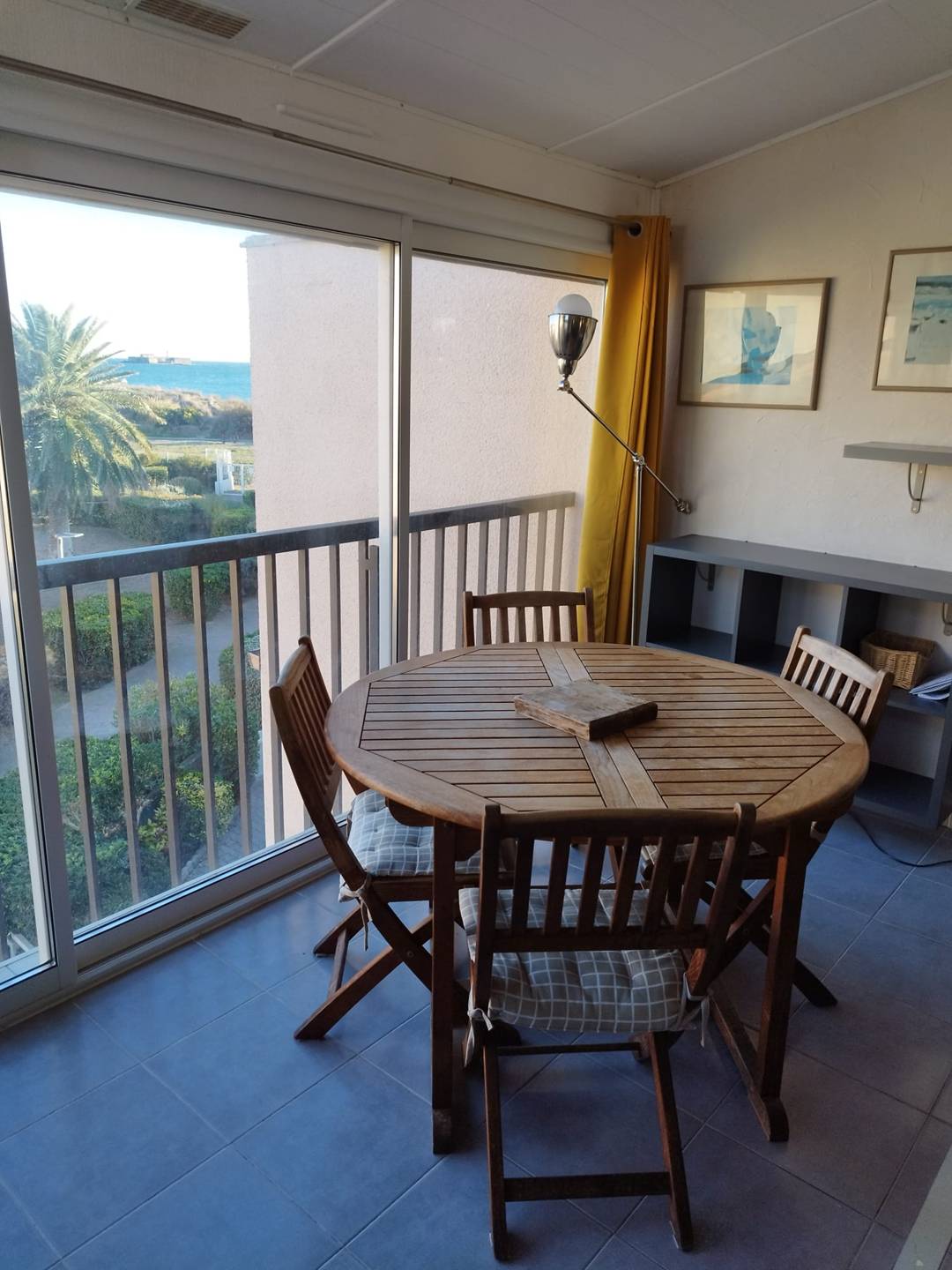 LOCATION VACANCES LE CAP D AGDEJoli 2 Pièces vue mer piscine Plage ...